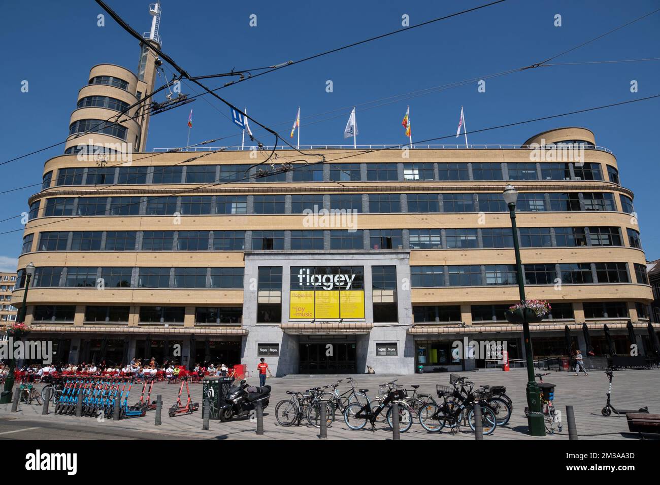 Illustration picture shows the Flagey concert hall, in Brussels, Friday ...