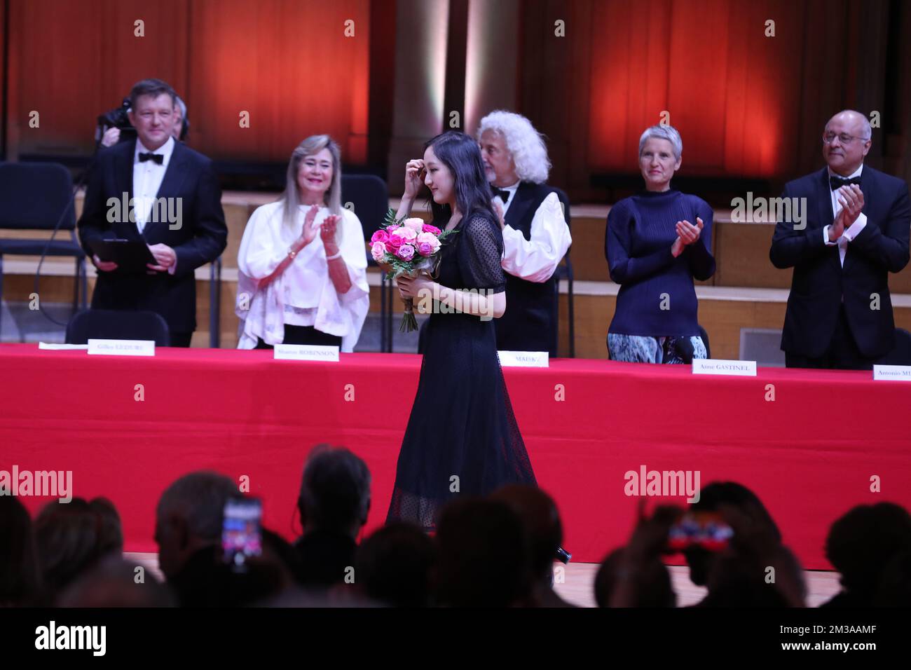 Hayoung Choi pictured as she is crowned the winner of the Queen ...