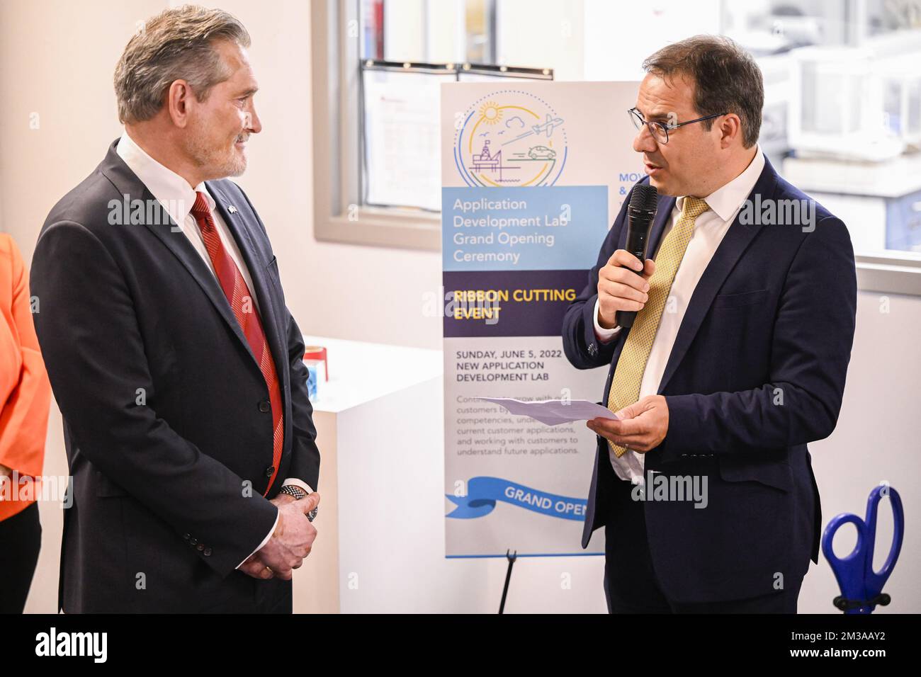 Solvay President of growth initiatives Michael Finelli and Federal ...