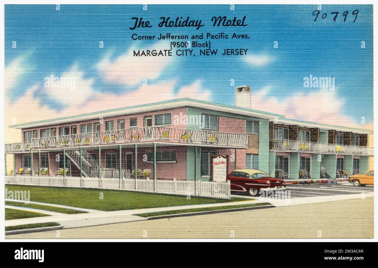 The Holiday Motel, corner Jefferson and Pacific Aves., (9500 Block ...