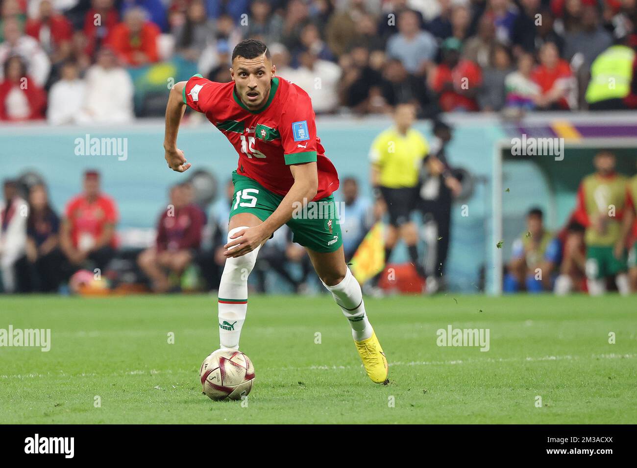 Selim Amallah of Morocco during the FIFA World Cup 2022, Semi-final ...