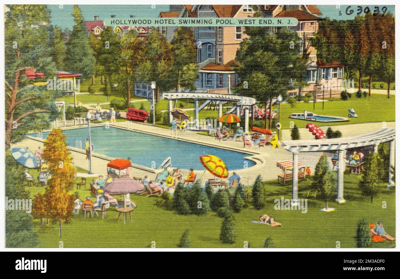 1930s swimming pool Cut Out Stock Images & Pictures - Alamy