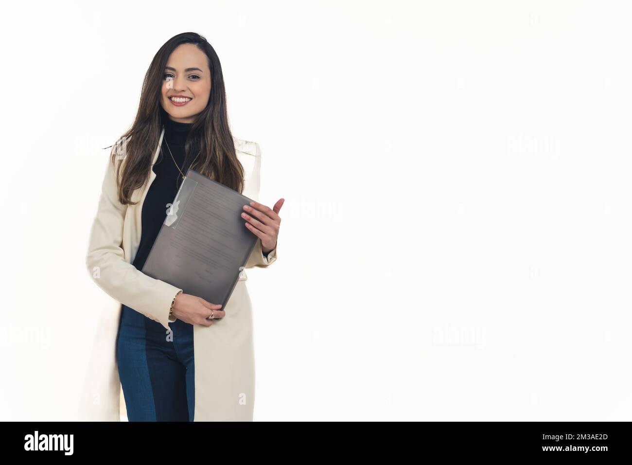 Black woman standing proud pose hi-res stock photography and images - Alamy