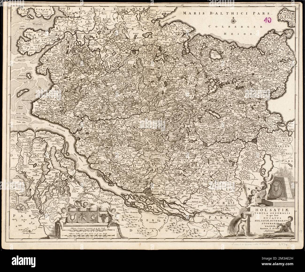 Holsatiae tabula generalis hi-res stock photography and images - Alamy