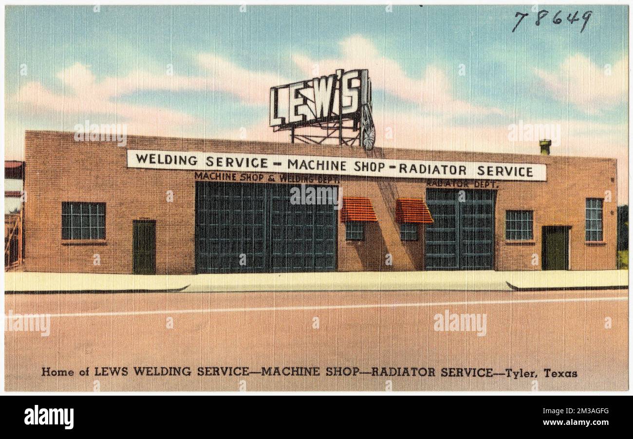 Home of Lew's Welding Service -- Machine Shop -- Radiator Service ...