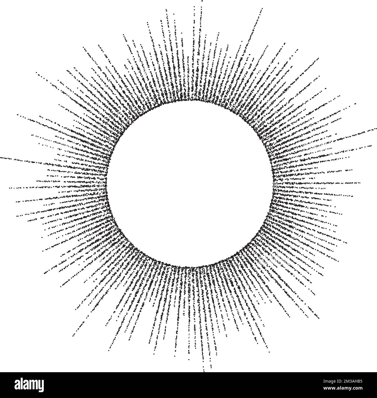 Sunburst frame border template Cut Out Stock Images & Pictures - Alamy