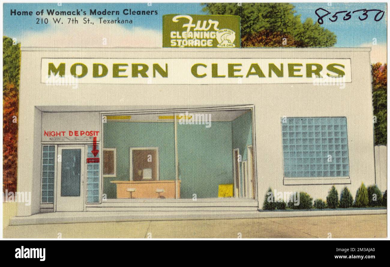 Home of Womack's Modern Cleaners, 210 W. 7th St., Texarkana ...