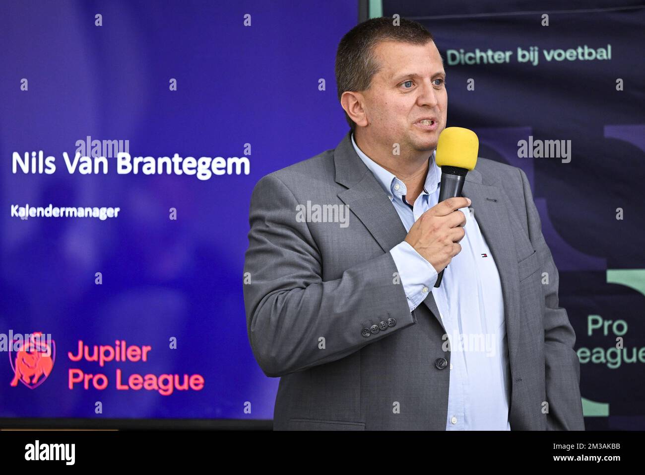Pro League Calendar manager Nils Van Brantegem pictured during a ...