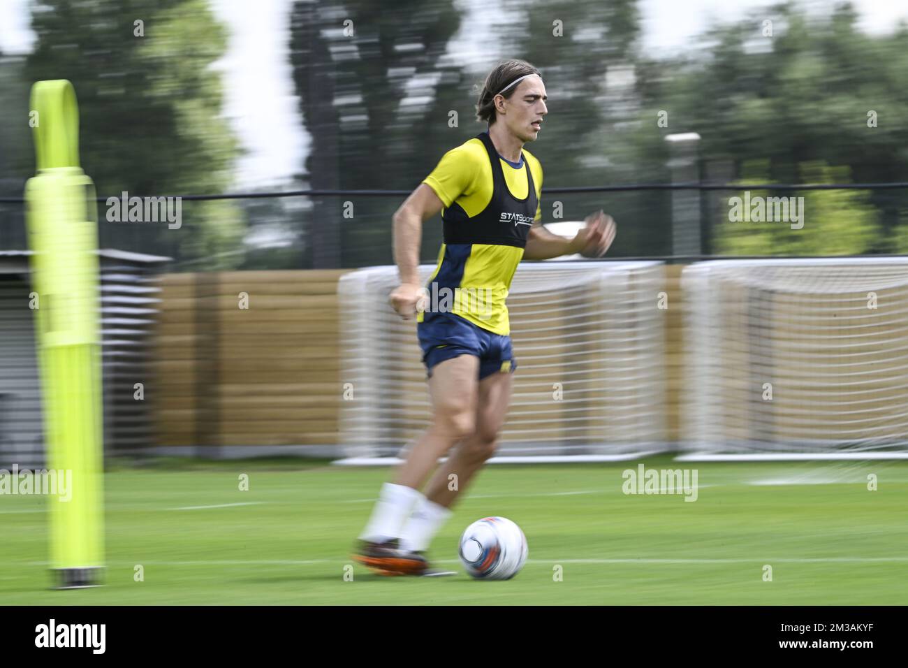 Union's Casper Nielsen pictured during a training session ahead of the ...
