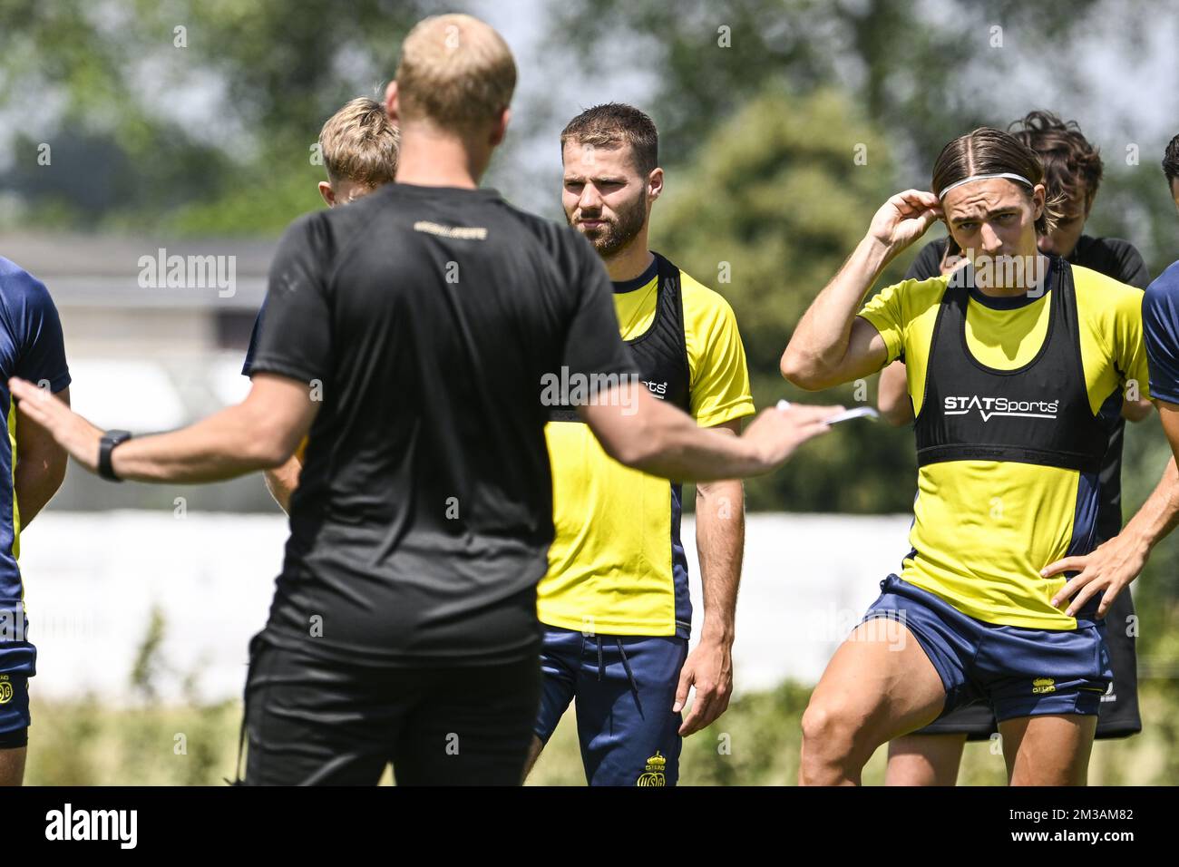 Union's Casper Nielsen pictured during a training session ahead of the ...