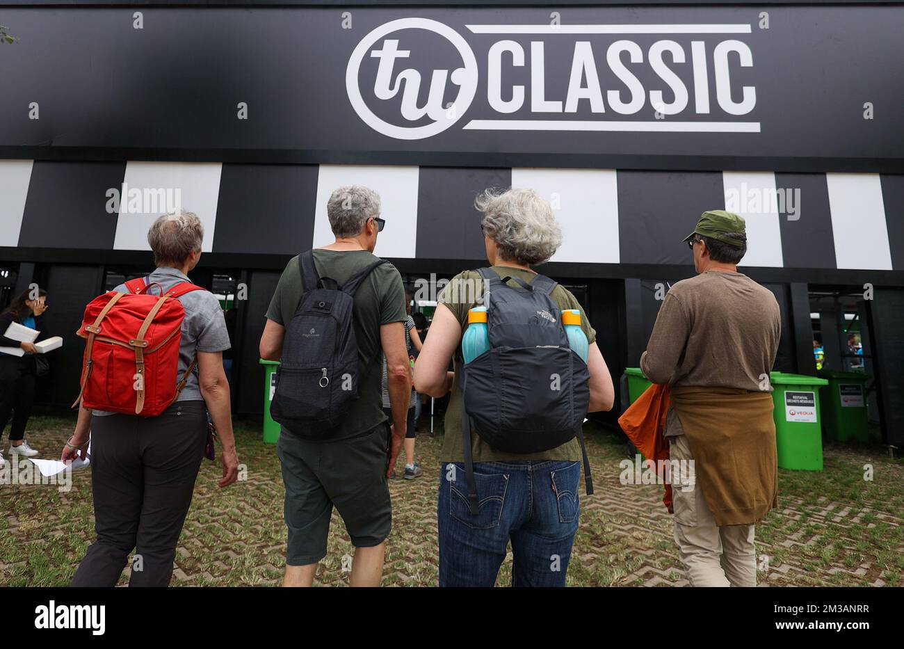 Illustration picture shows the entrance to the 20th edition of the 'TW ...