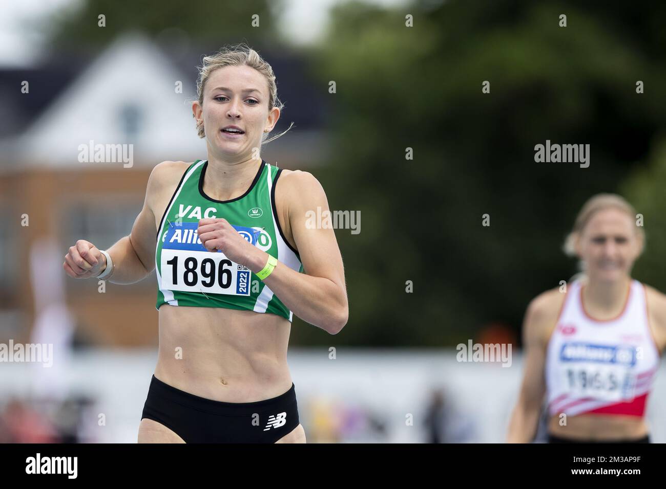Belgian Paulien Couckuyt pictured in action during the women's 400m ...