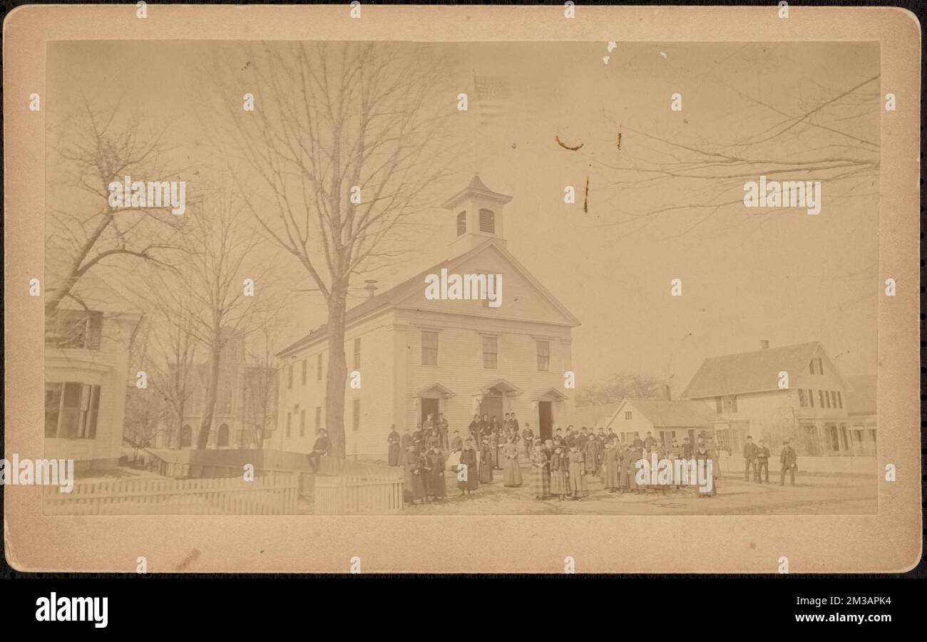 Hopkinton High School house with high school teachers and scholars (2 ...