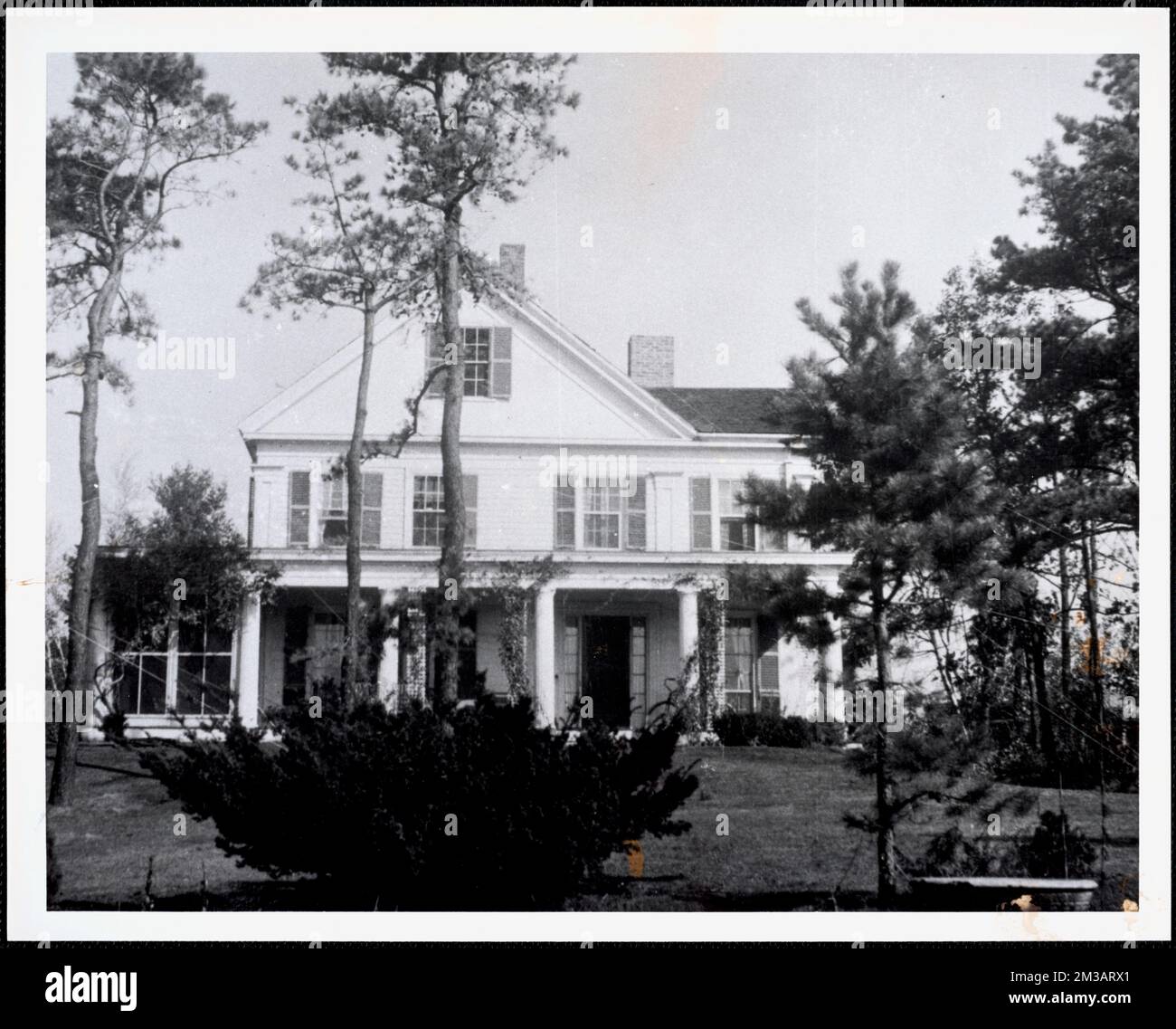 Horace Heard house , Houses, Trees. Wayland Free Public Library Cage ...