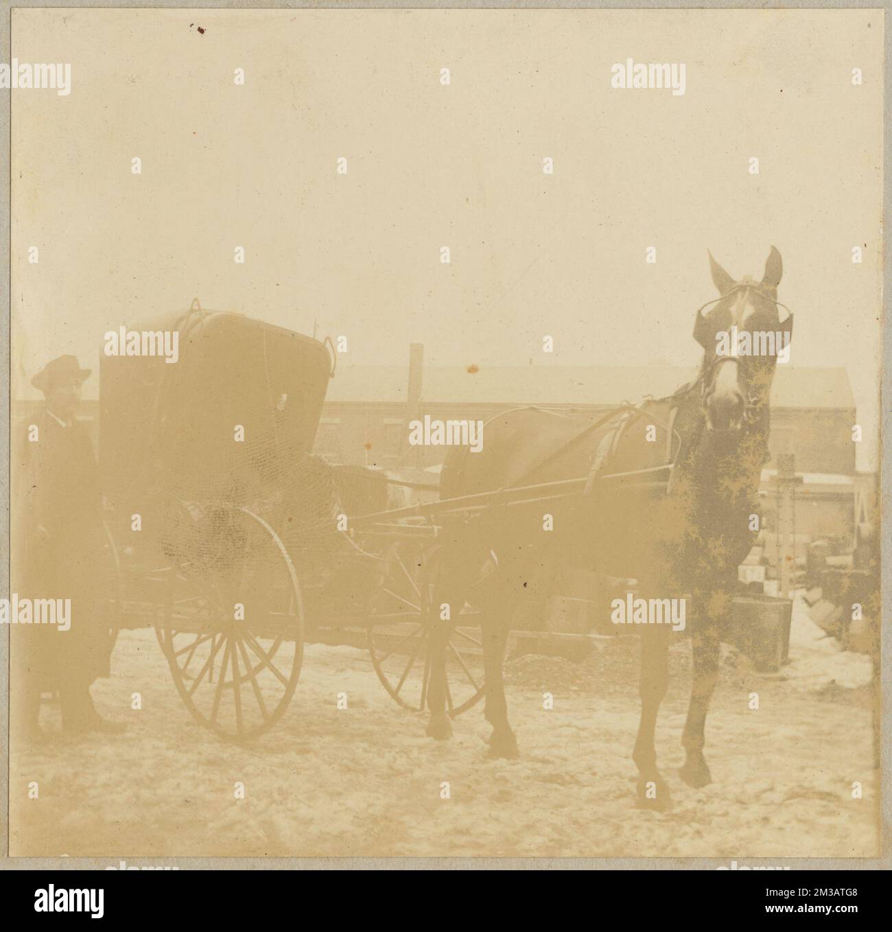 Horse and buggy , Carriages & coaches, Horse teams Edgar Sutton Dorr ...