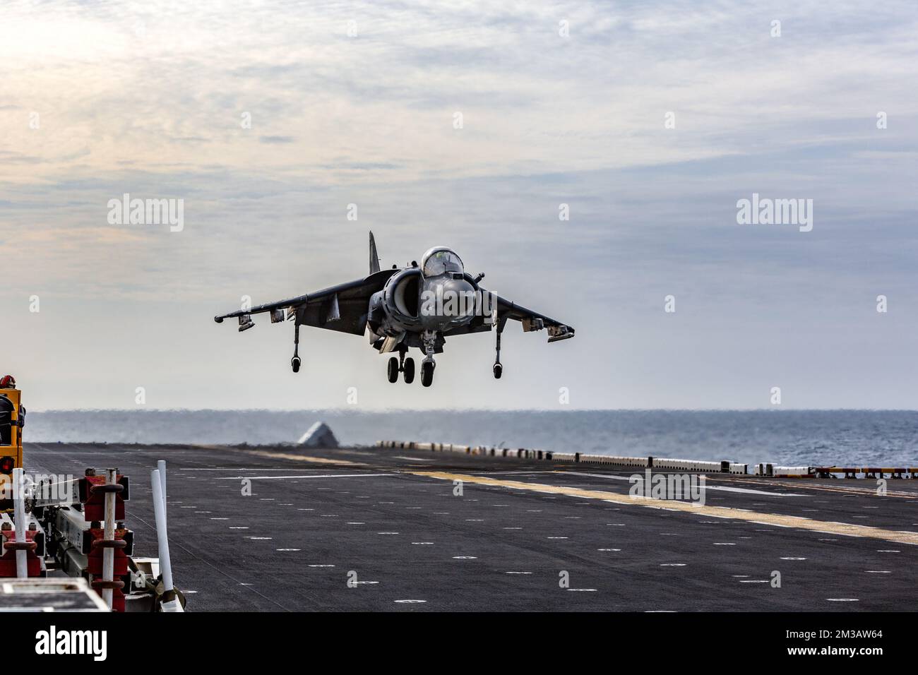 U.S. Marine Corps Capt. Colt Washa, an AV-8B Harrier II jet pilot with ...