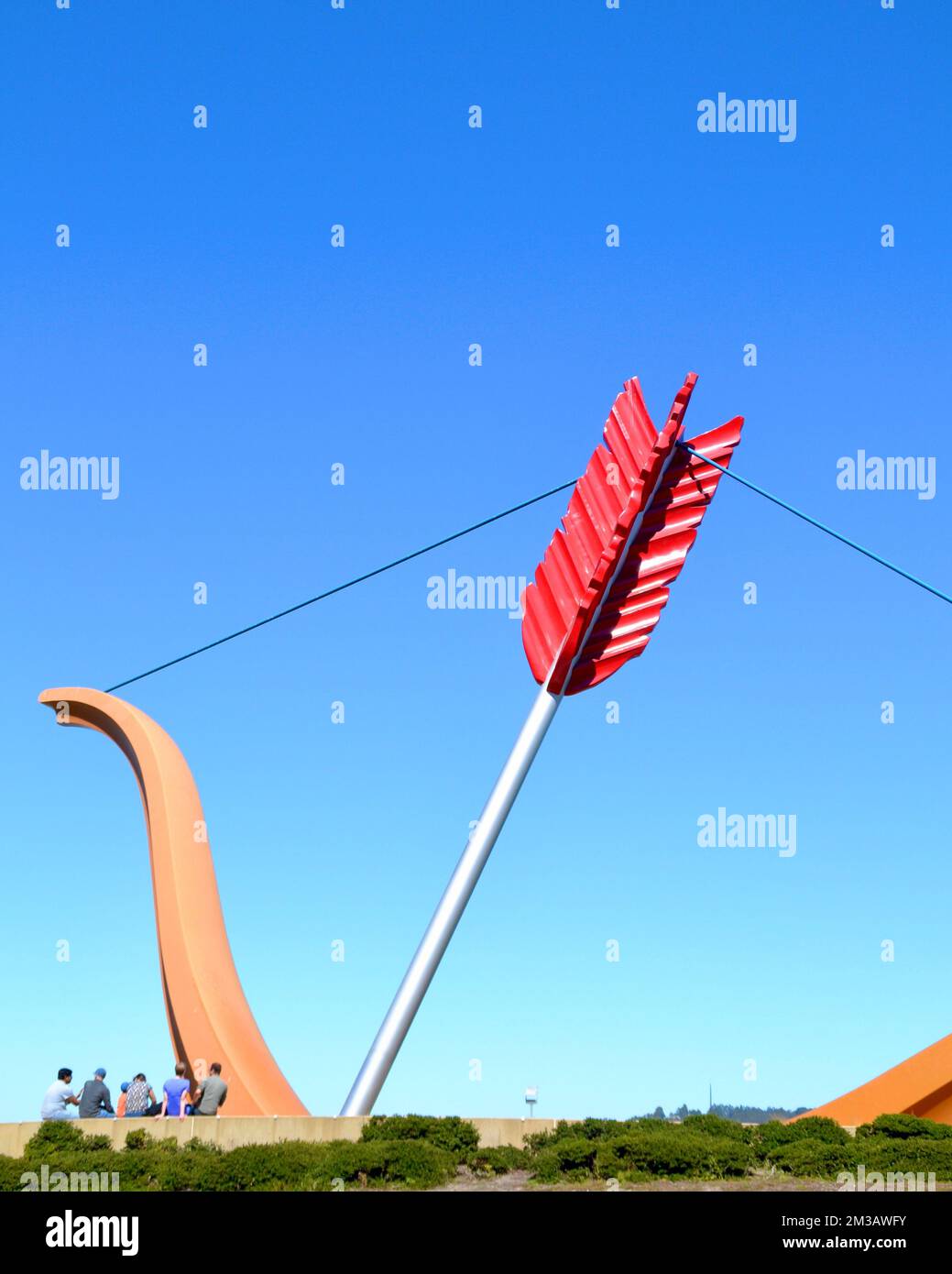 Digital pixels arrow hi-res stock photography and images - Alamy