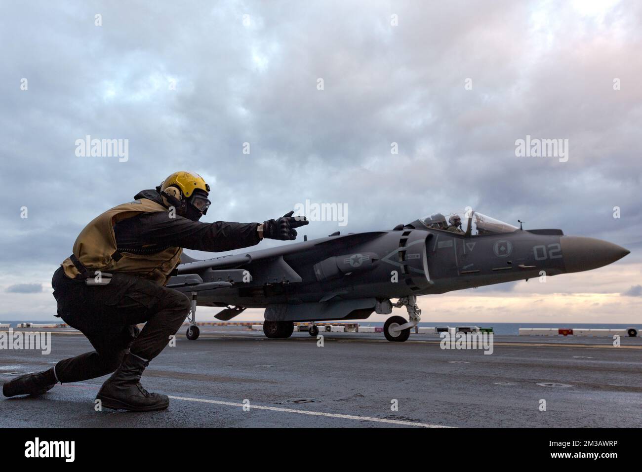 U.S. Marine Corps Capt. Robert Weede, an AV-8B Harrier II jet pilot ...