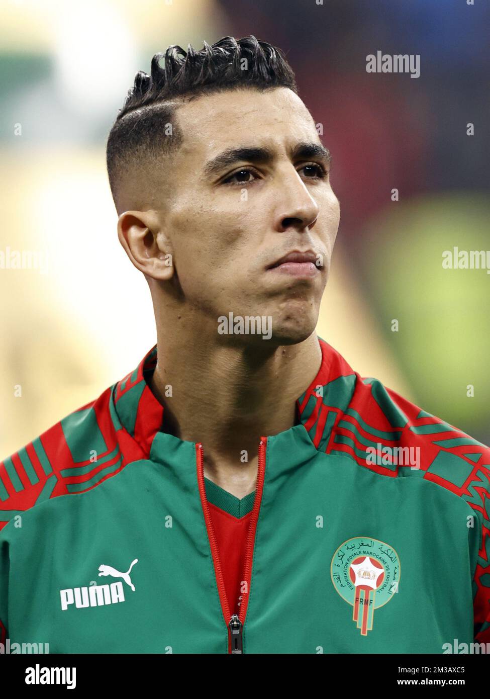 Al Khor, Qatar. 14th Dec, 2022. AL KHOR - Jawad El Yamiq of Morocco during the FIFA World Cup ...