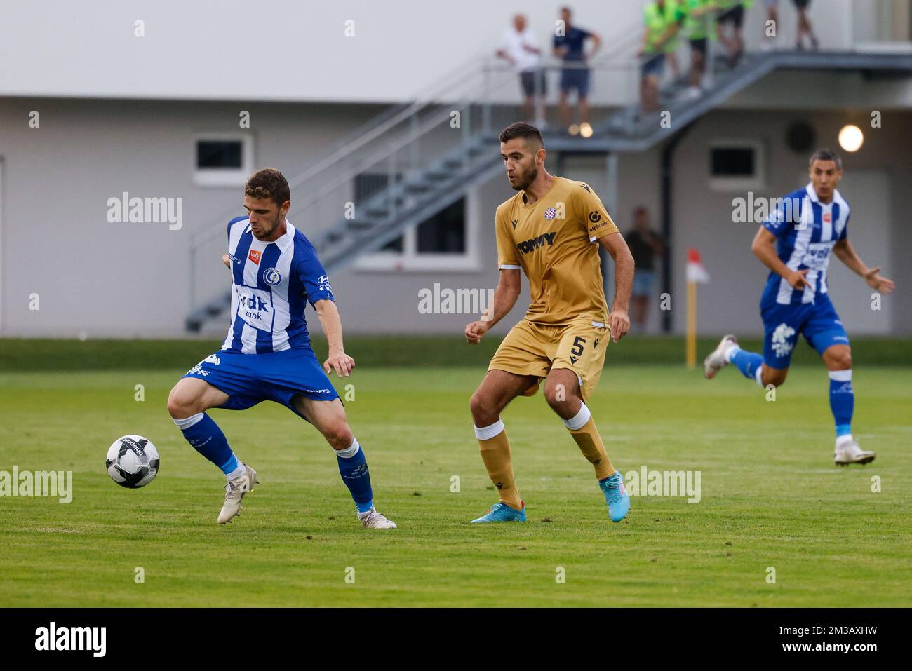 Gent's Hugo Cuypers pictured in action during a friendly game between ...
