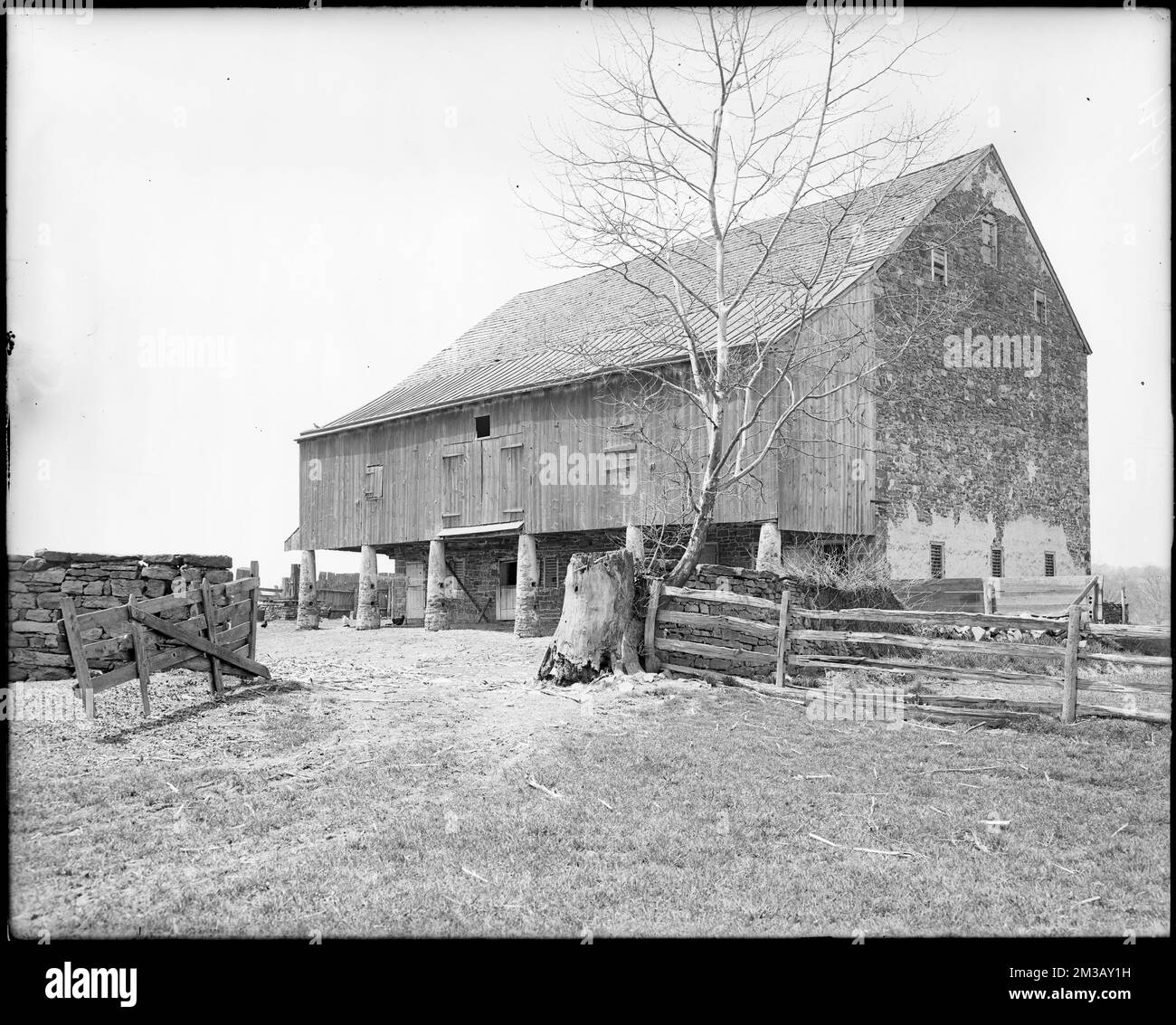 Horsham, Pennsylvania, 859 County Line Road, barn, 1801, Graeme Park ...