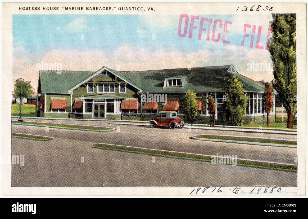 Hostess House, 'Marine Barracks,' Quantico, VA. , Military facilities ...
