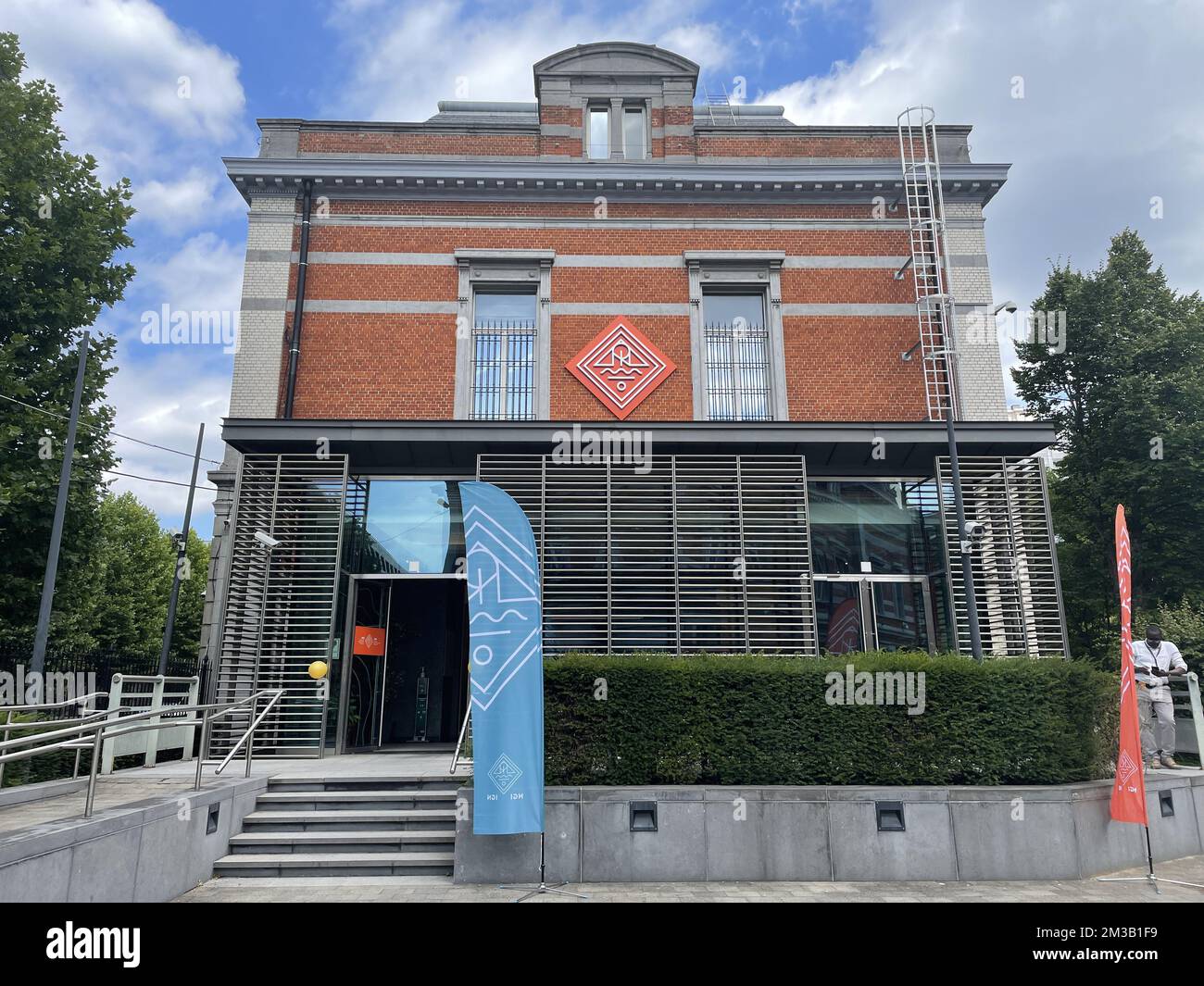 Illustration picture shows the inauguration of the new buildings of the ...