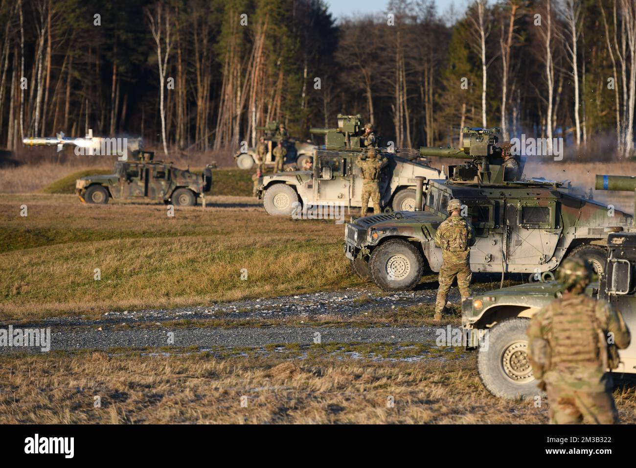 U.S. Paratroopers, assigned to 1st Squadron, 91st Cavalry Regiment ...