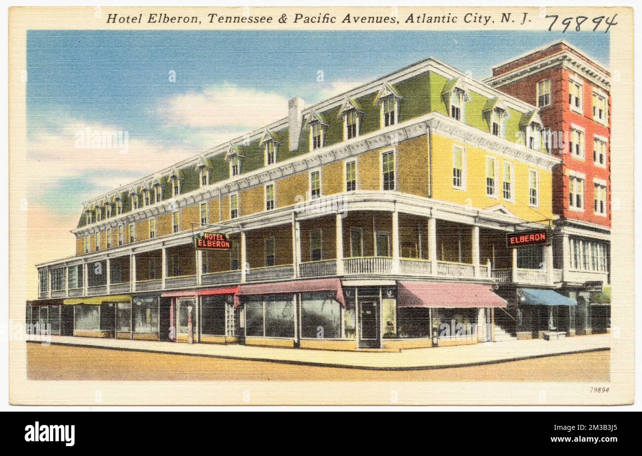 Hotel Elberon, Tennessee & Pacific Avenues, Atlantic City, N. J ...