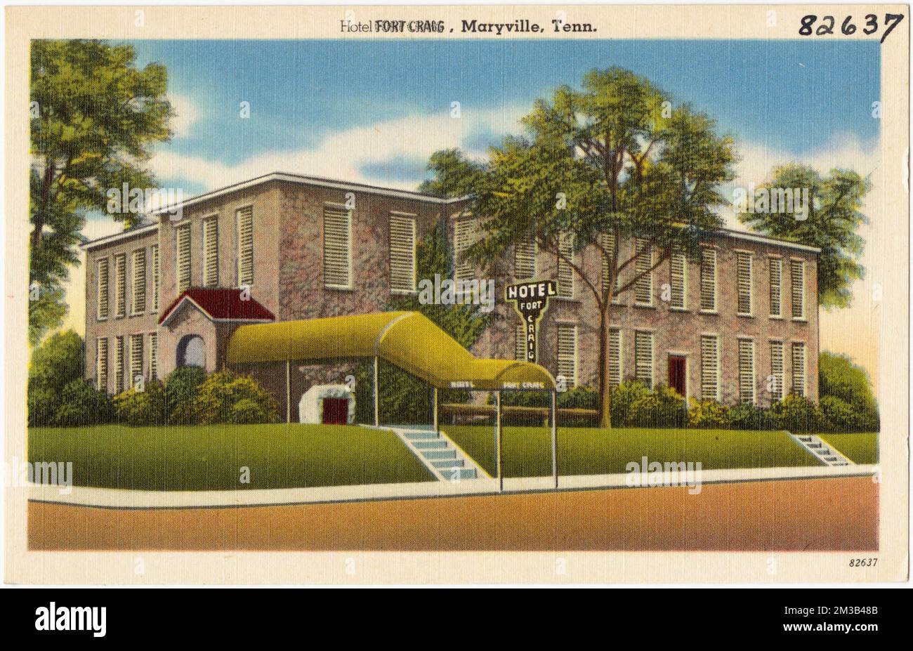 Hotel Fort Craig, Maryville, Tenn. , Hotels, Tichnor Brothers ...