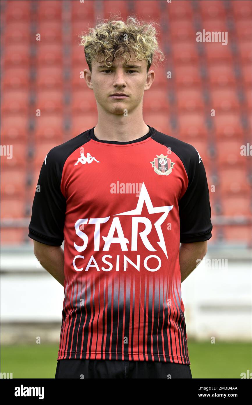 Seraing's Noah Serwy pictured during the 2022-2023 season photoshoot of ...