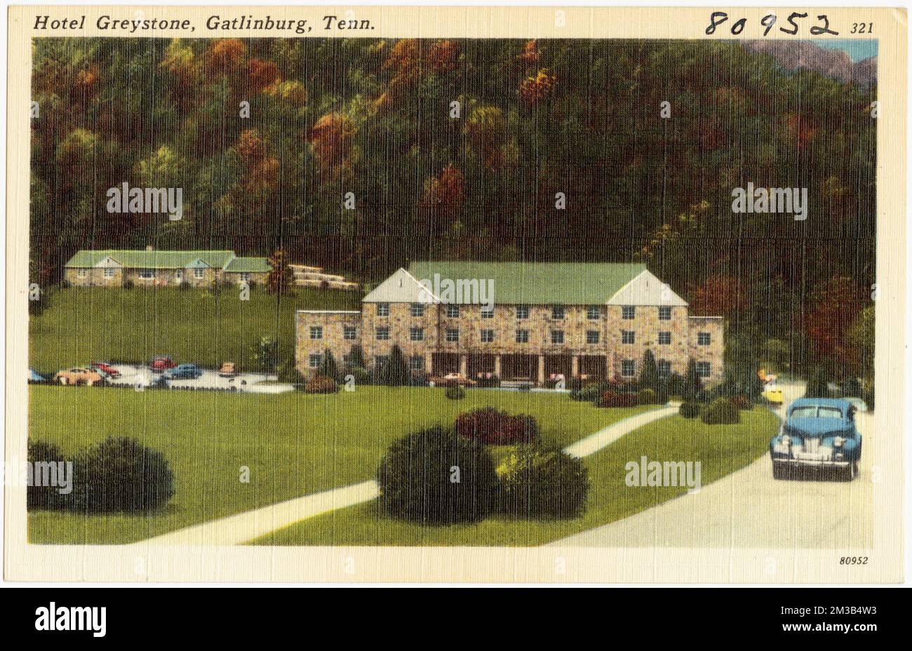 Hotel Greystone, Gatlinburg, Tenn. , Hotels, Tichnor Brothers ...