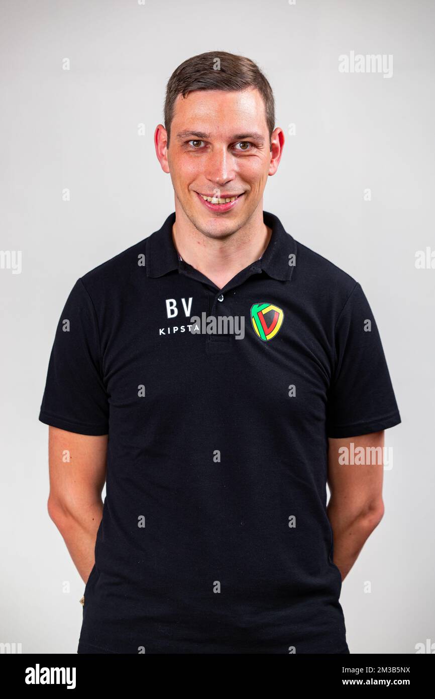 Oostende's doctor Bastian Verstraete poses for the photographer at the ...