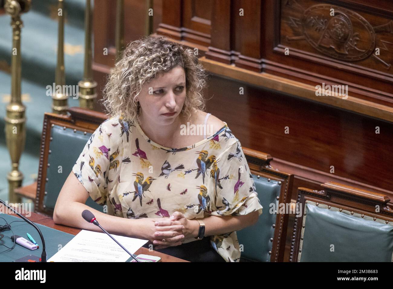 State secretary for gender equality and diversity Sarah Schlitz ...