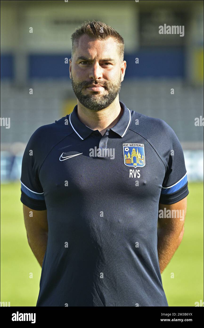 physical coach Rudger Van Snick poses for the photographer at the 2022 ...