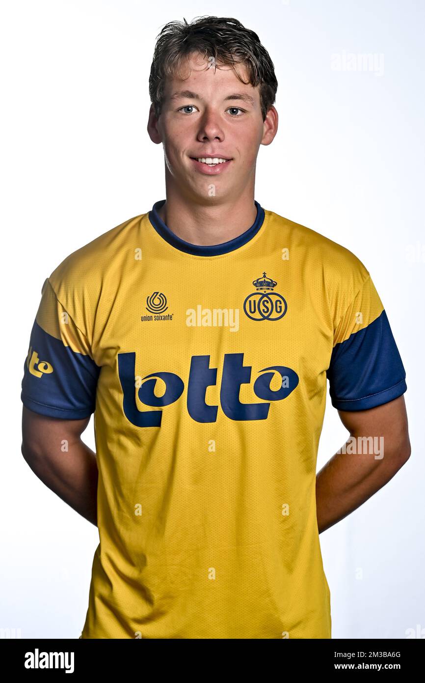 Union's Arnaud Dony poses for the photographer at the 2022-2023 ...