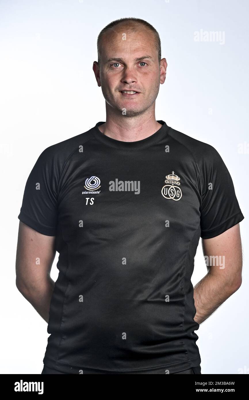 Union's assistant coach Tim Smolders poses for the photographer at the ...