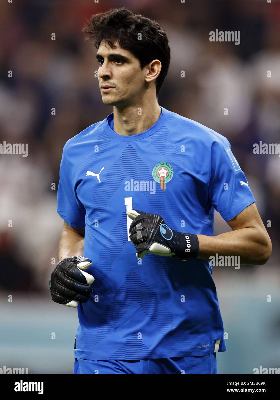 Al Khor, Qatar. 14th Dec, 2022. AL KHOR - Morocco goalkeeper Yassine ...