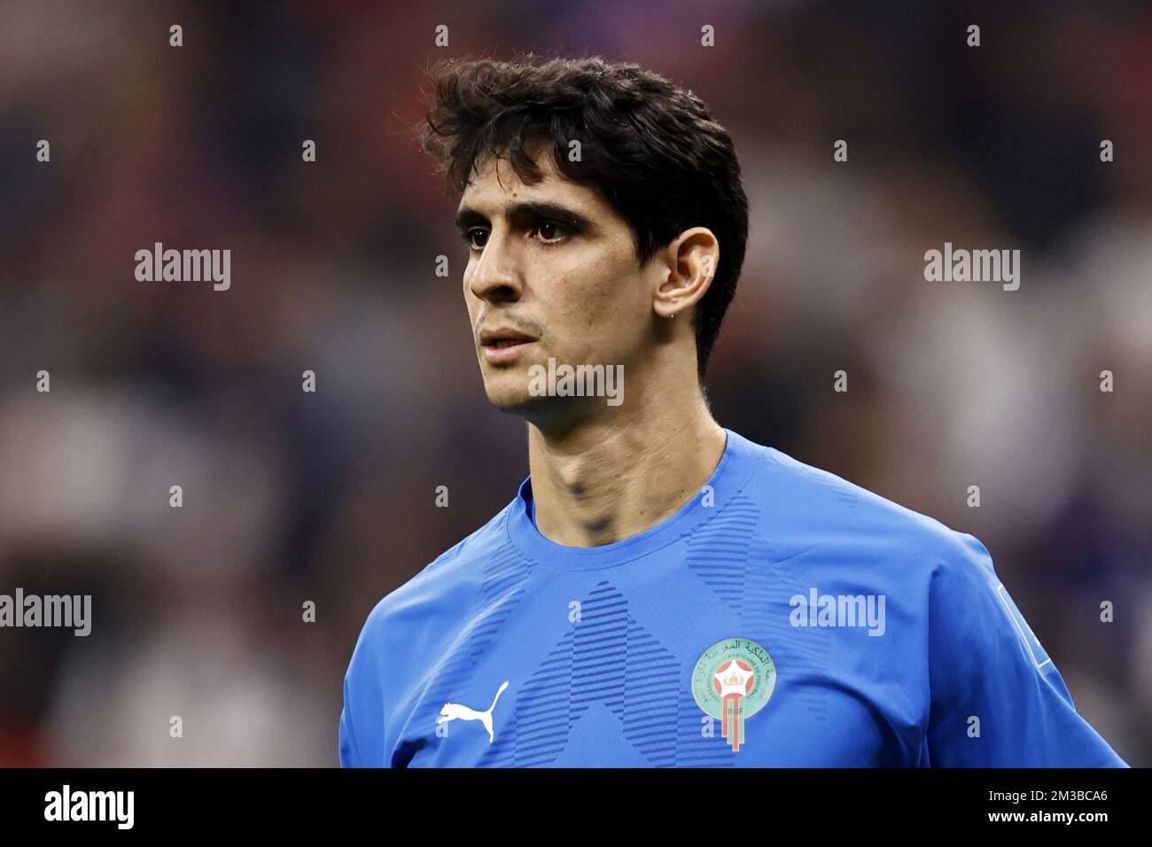 Al Khor, Qatar. 14th Dec, 2022. AL KHOR - Morocco goalkeeper Yassine ...