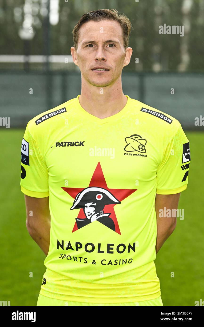 EMBARGO 16/07 Essevee's goalkeeper Sammy Bossut poses for the ...