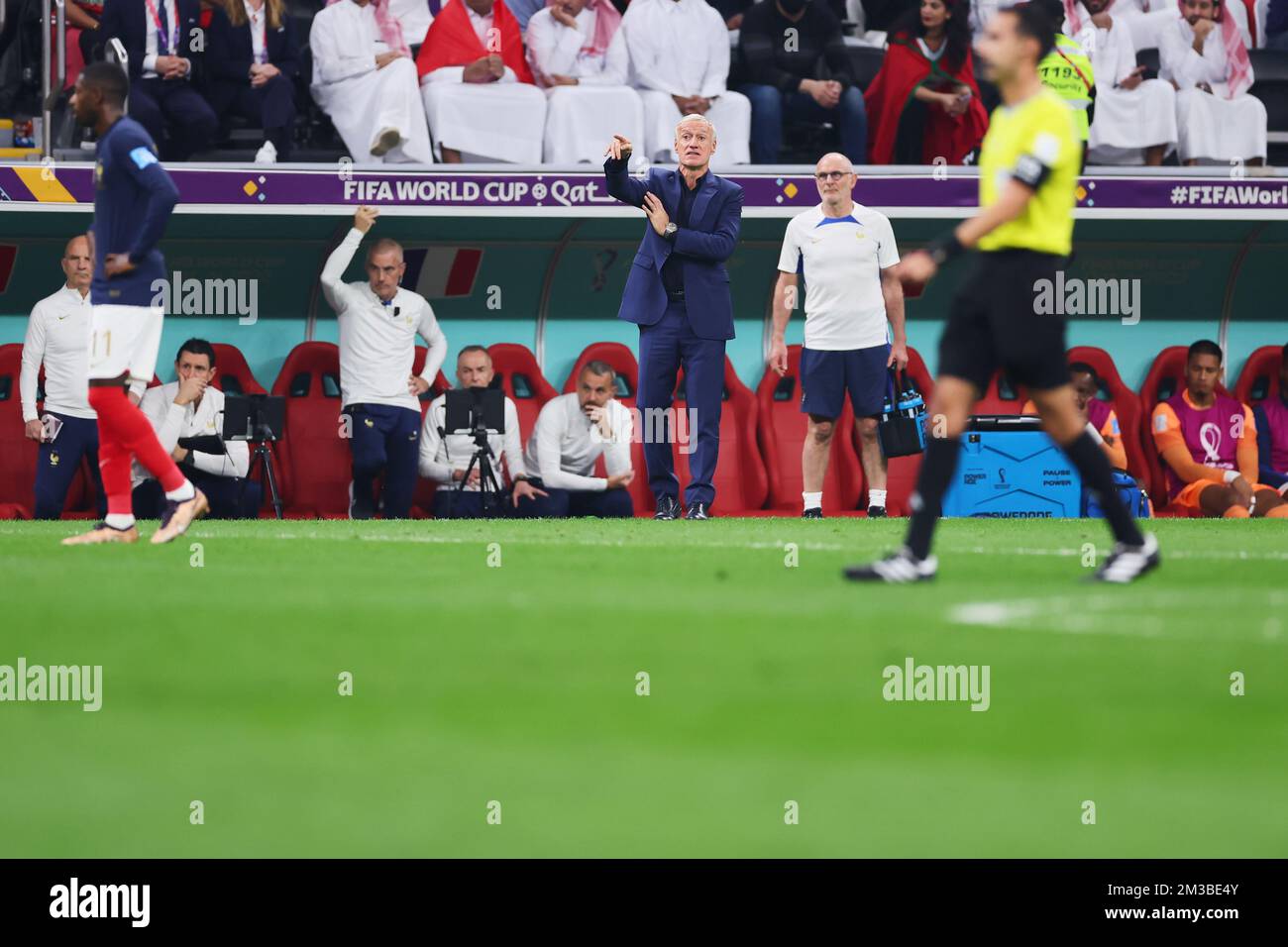 Al Khor, Qatar. 14th Dec, 2022. Didier Deschamps head coach (FRA ...