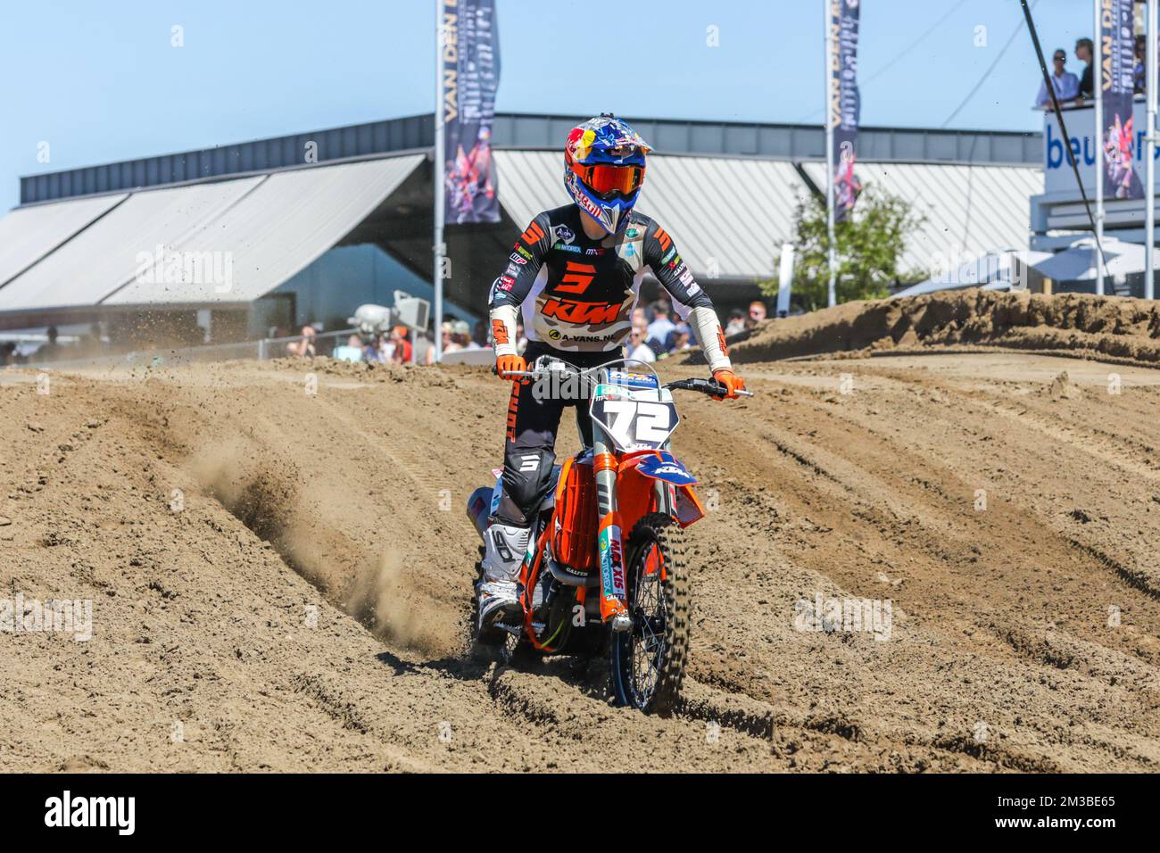 Belgian Liam Everts pictured in action during the motocross MX2 Grand ...