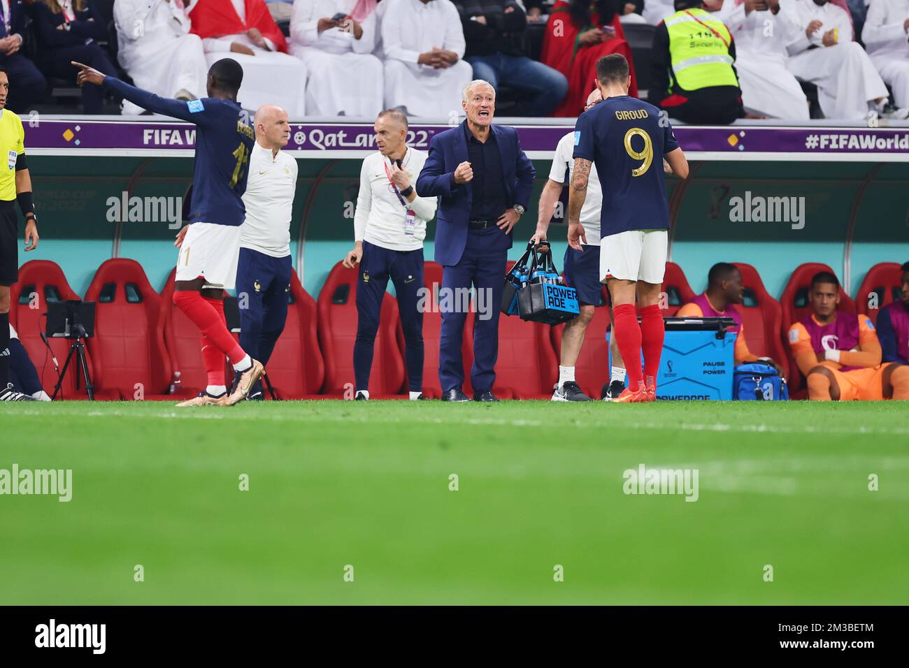 Al Khor, Qatar. 14th Dec, 2022. Didier Deschamps head coach (FRA ...