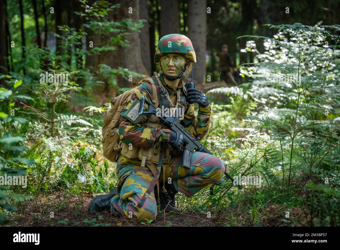 Belgian military camp hi-res stock photography and images - Alamy