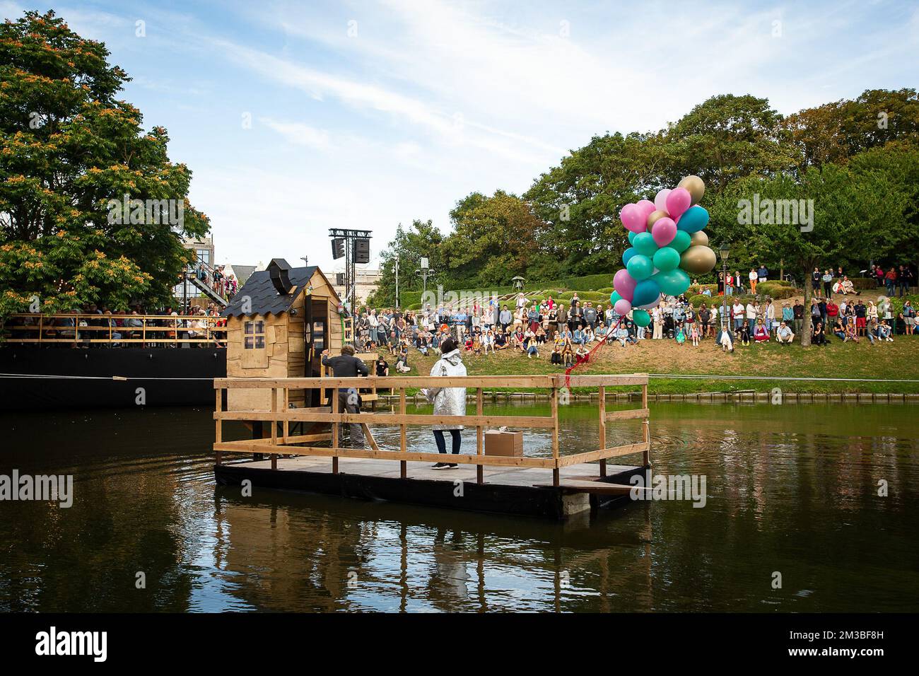 Illustration picture shows the opening day of the 2022 edition of the ...