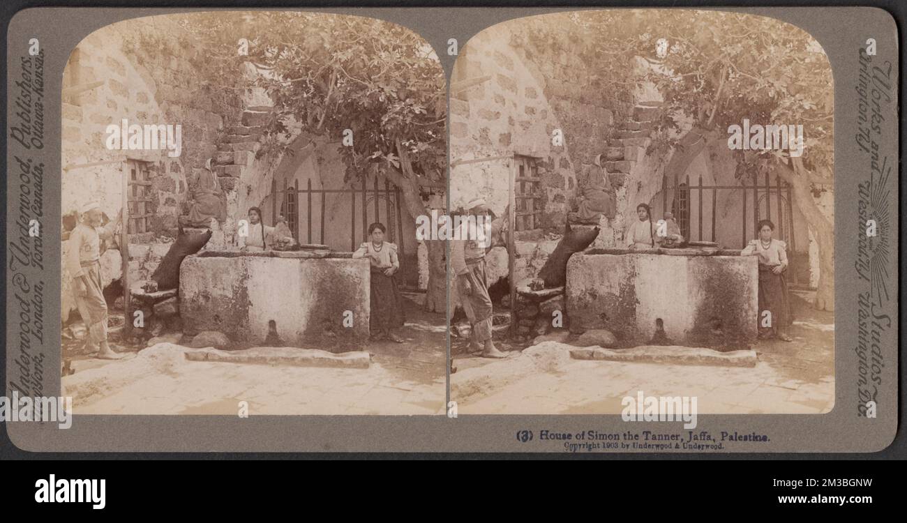 House of 'Simon the Tanner', Joppa, place of Peter's vision (Acts x, 9 ...