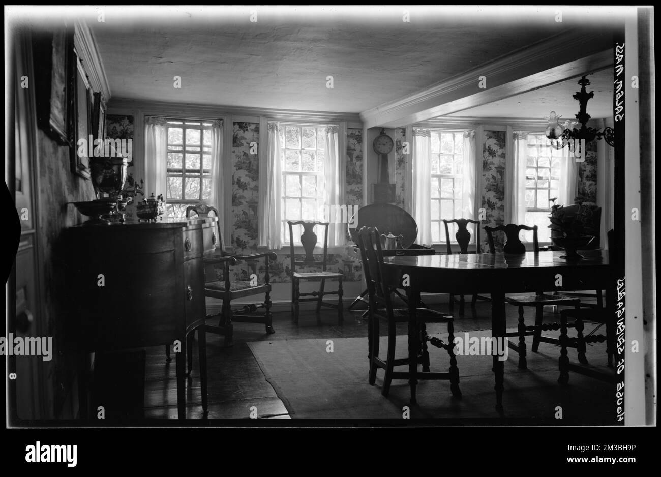 House of the Seven Gables, Hathaway House , Dining rooms. Samuel ...