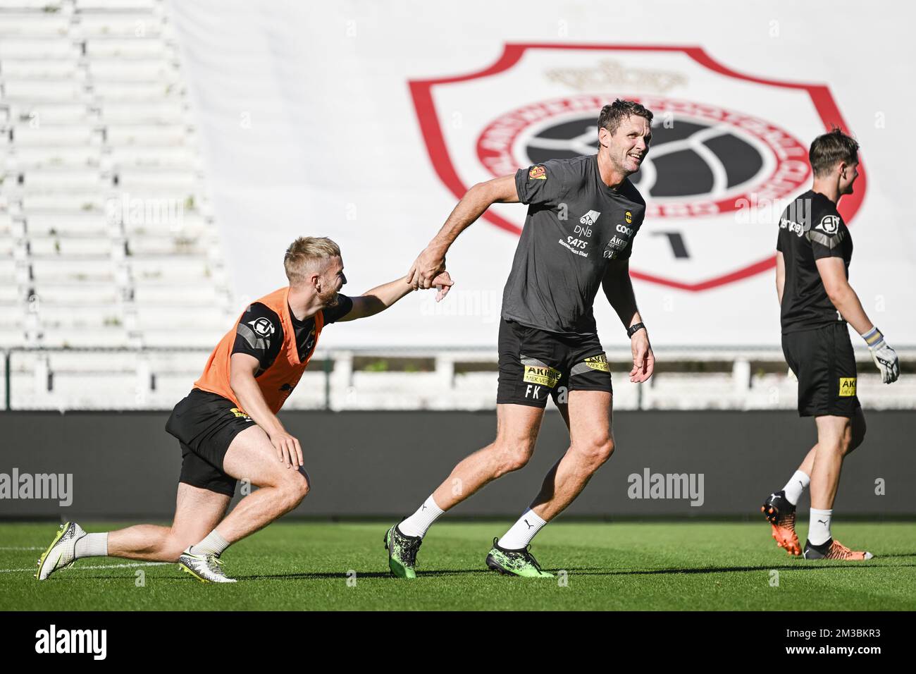 Lillestrom's Frode Kippe pictured during a training session of ...
