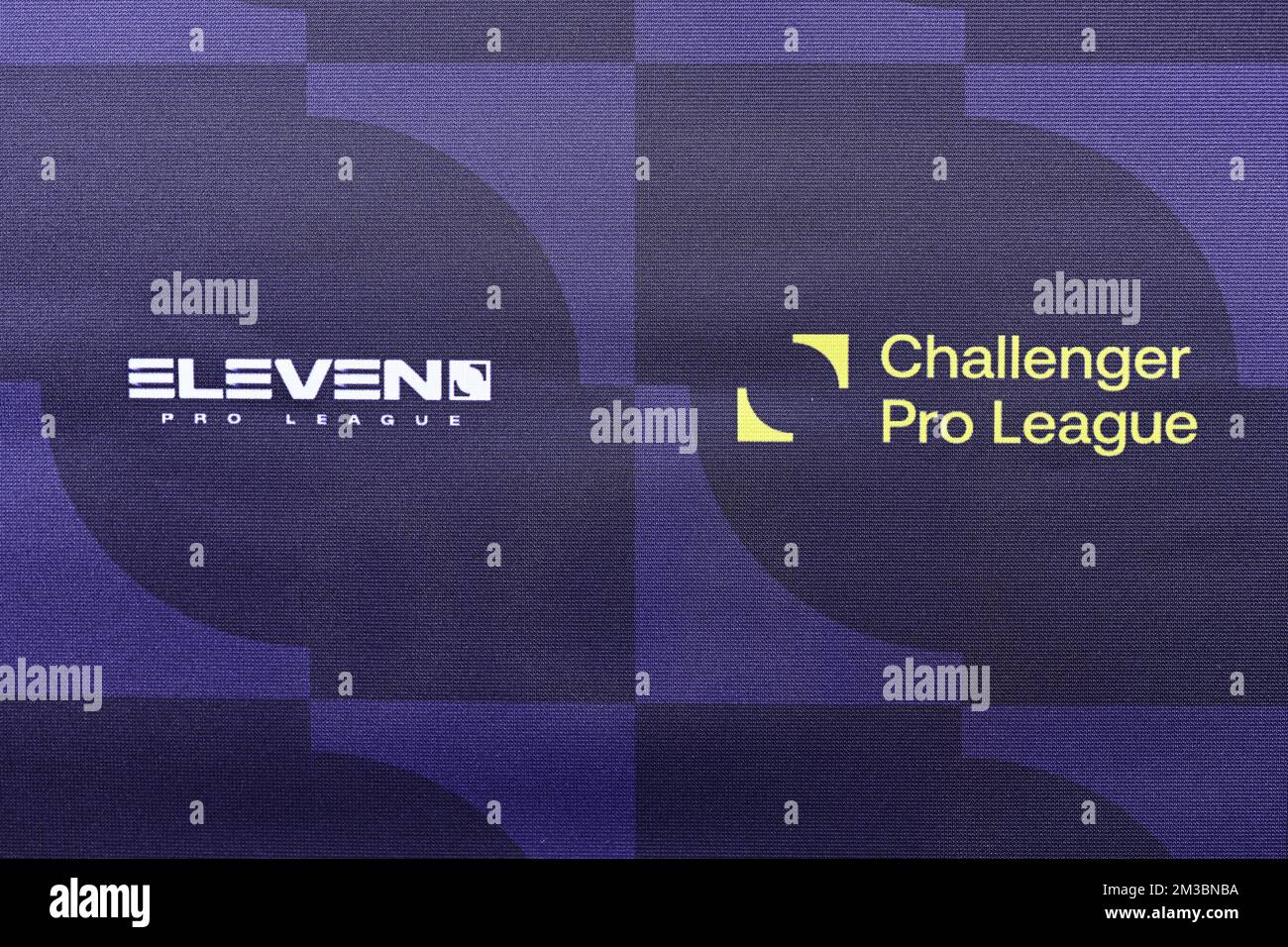 Illustration picture shows the updated Challenger Pro League logo ahead ...