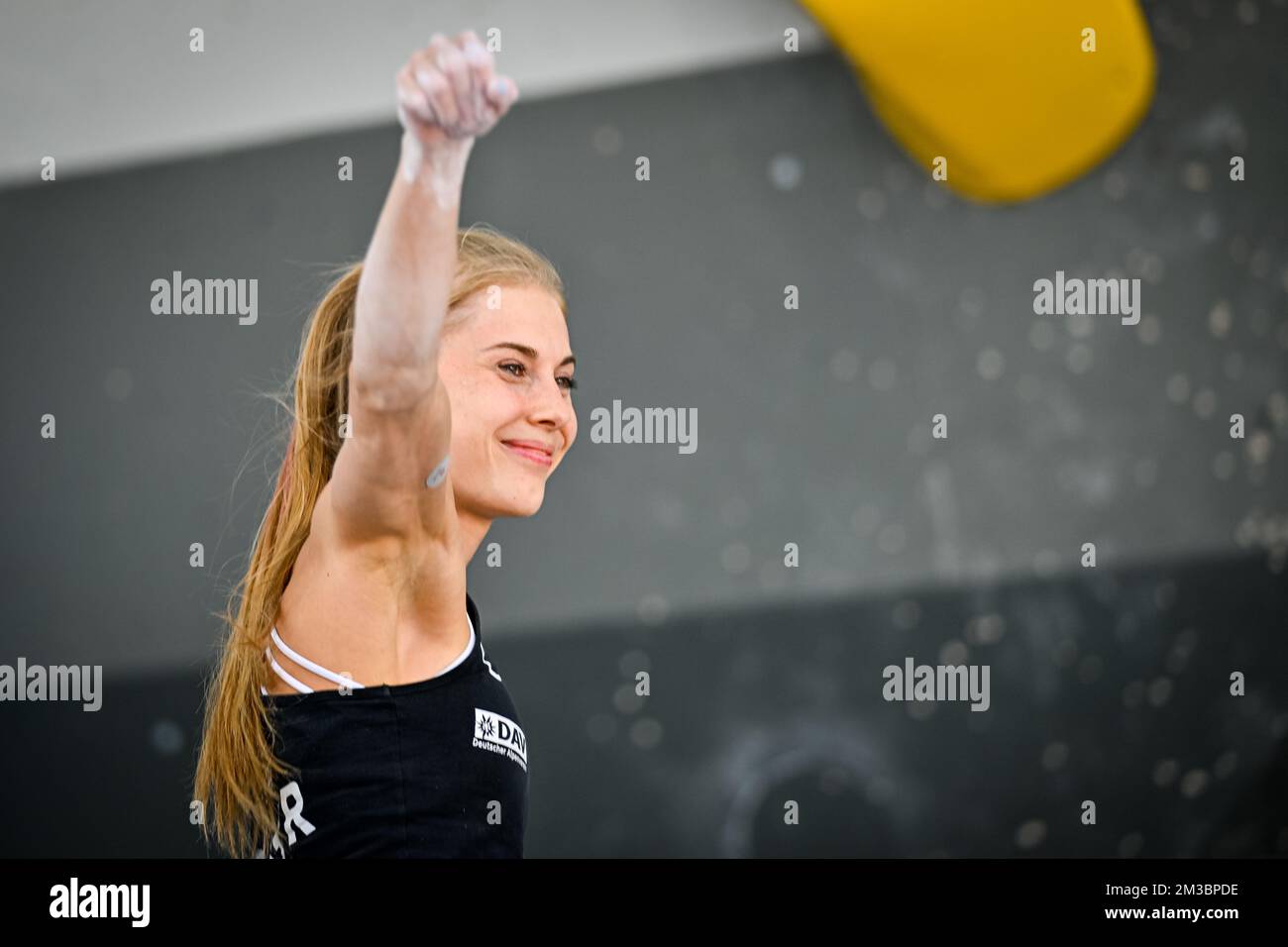 German Hannah Meul celebrates during the the final of the women's sport ...